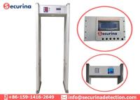 China 12W Walk Through Security Detector 6 Multi - Zones Scanner Door DSP Technology for sale