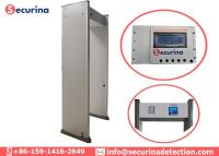 China Airport Metal Detector Body Scanner Weapon Detection Walk Through 6 Detecting Zones for sale
