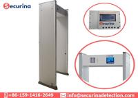 China 18 Zones Security Detector Door Frame Metal Detector For Body Weapon Searching for sale