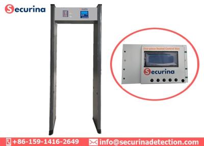 China Overlapping Archway Metal Detector 4.3 Inch LCD Screen 6 Zones 8KHZ for sale