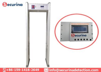 China 70cm Pass Channel Door Frame Metal Detector 12 Independent Probes With LCD Display for sale
