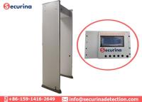 China 100 Operating Frequency Walk Through Metal Detector , Door Metal Detector for sale
