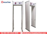 China Harmful Metal Weapons Airport Security Detector 1 - 20 Level Alarm Volume 700mm Pass Size for sale