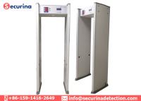 China 12W Walk Through Security Detector 6 Multi - Zones Scanner Door DSP Technology for sale