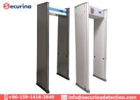 China Airport Metal Detector Body Scanner 40 Hours Continuously 6 Detecting Zones for sale