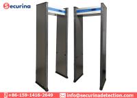 China 12W Walk Through Security Detector 6 Multi - Zones Scanner Door DSP Technology for sale