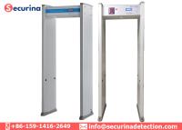 China LED Visual Audible Embassy High Sensitive Metal Detector Security Inspection 6 Zones for sale