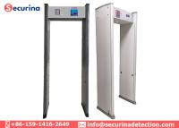 China 15W Walk Through Security Detector 6 zone FCC DSP With 4.3in LCD Screen for sale