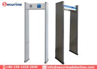 China Inspection System Airport Security Detector Door Frame 6 Detecting Zones for sale