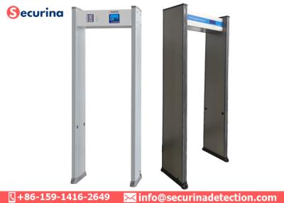China Inspection System Airport Security Detector Door Frame 6 Detecting Zones for sale