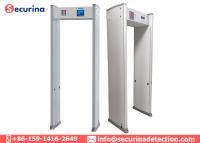 China Wide Applications Door Frame Metal Detector 6 Detecting Zones For Public Security for sale