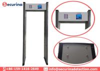 China Wide Applications Door Frame Metal Detector 6 Detecting Zones For Public Security for sale