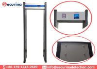 China Airport Multi Zone Door Frame Metal Detector High Accuracy Anti Interference for sale