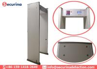 China Inspection System Airport Security Detector Door Frame 6 Detecting Zones for sale