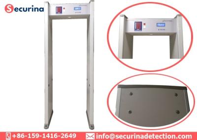 China 100 Operating Frequency Walk Through Metal Detector , Door Metal Detector for sale