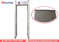 China Airport Metal Detector Body Scanner 40 Hours Continuously 6 Detecting Zones for sale