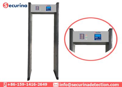 China 0-299 Sensitivity Level Walk Through Safety Gate 6 Detecting Detection For Hotel Security for sale