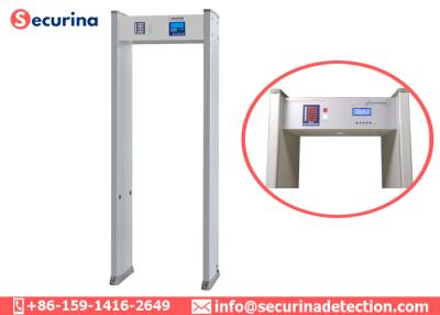 China 20 Alarm Volumn Archway Metal Detector , Body Metal Detectors For Hotel Security for sale