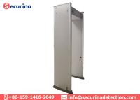 China 700 Mm Through Size Metal Detector Door 0-200 Sensitivity Level With English Menu LCD for sale