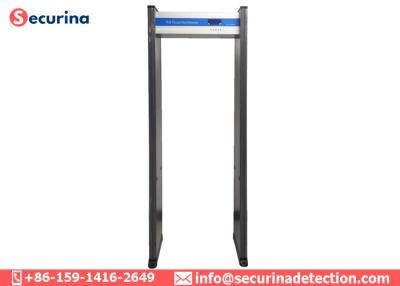 China Wide Applications Door Frame Metal Detector 6 Detecting Zones For Public Security for sale