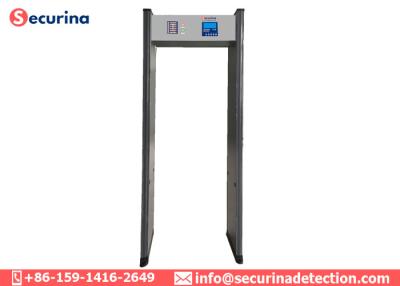 China Weapons Detection Multi Zone Metal Detector LED Screen 0-200 Sensitive Adjustable for sale