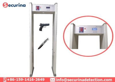 China 700 Mm Through Size Metal Detector Door 0-200 Sensitivity Level With English Menu LCD for sale