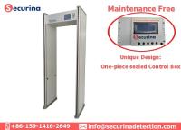 China Security Alarm High Sensitive Metal Detector 8 Detecting Zones 0-255 Sensitivity Adjustable for sale