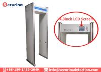 China Safety Inspection Airport Security Detector Door 8 Distinct Pinpoint Zones for sale
