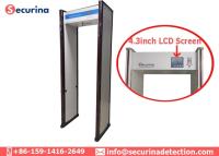 China 15 Watt Walk Through Body Scanner , Door Frame Metal Detector 2 Years Warranty for sale