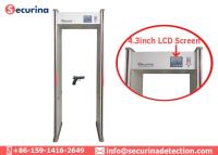 China Multi Area Alarm Walk Through Security Detector 255 Level High Sensitivity 8 Detection Zones for sale