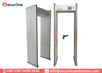 China Full Body Walk Through Security Detector Door Frame Arched Metal Scaner 8 Zones for sale