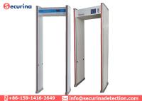 China 15W Security Gate Metal Detector Easy Operation LCD Screen With Passenger Counter for sale