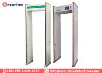 China Multi - Zones Detecting Walk Through Security Detector Weapon Searching 15 Watt for sale