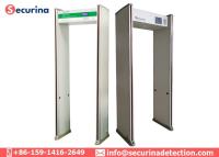 China High Sensitivity Door Frame Metal Detector Demolition Installation With LED Audio Alarm for sale
