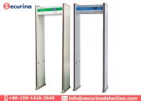 China Full Body Walk Through Security Detector Door Frame Arched Metal Scaner 8 Zones for sale