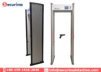 China High Sensitivity Door Frame Metal Detector Visual Audible Alarm Clip Detection for sale