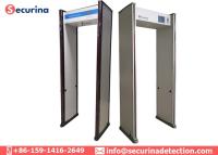 China Multi Zone Door Frame Metal Detector , Pass Through Metal Detector LED Display for sale