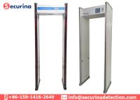 China 8 Pinpoint Zones Walk Through Security Detector LCD Screen Body Temperature Scanner for sale