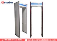 China Security Checking Walk Through Gate Metal Detector , Multi Zone Metal Detector for sale