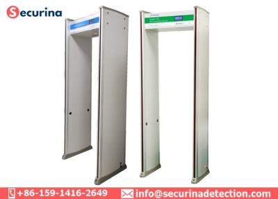 China Outdoor Security Door Frame Metal Detector , Full Body Metal Detectors Sensitivity Adjustable for sale
