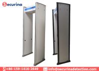 China 8 Distinct Pinpoint Zones Airport Security Metal Detectors , Full Body Metal Detectors for sale