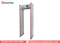 China 15W Security Gate Metal Detector Easy Operation LCD Screen With Passenger Counter for sale
