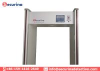 China 700 Tunnel Size Metal Detector Security Gate , Security Walk Through Gate For Security Searches for sale