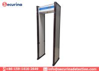 China 8 Distinct Pinpoint Zones Airport Security Metal Detectors , Full Body Metal Detectors for sale