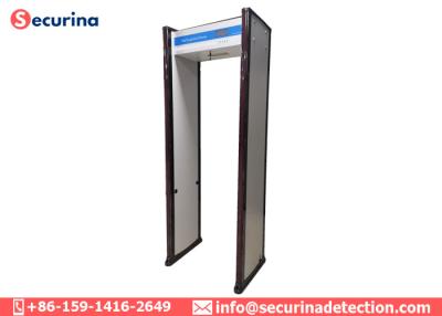 China 8 Distinct Pinpoint Zones Airport Security Metal Detectors , Full Body Metal Detectors for sale