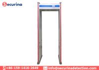 China Audio LED Alarm Metal Detector Security Gate Eight Detection Areas For Electronic Factory for sale