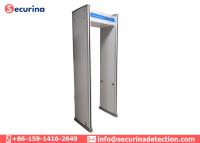 China Digital Metal Detector Walk Through Gate 8 Detecting Zones For Office Buildings for sale