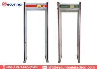 China Multi Alarm Tones Door Frame Metal Detector 1/ 8/ 16/ 24 Zones Selectable for sale