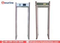 China 8 16 24 Zones Walk Through Metal Detector Waterproof DSP With Safe Alarm System for sale