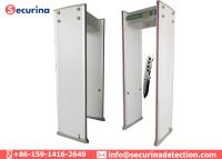China Shockproof Multi Zone Metal Detector , Security Walk Through Gate 700mm Inner Frame for sale